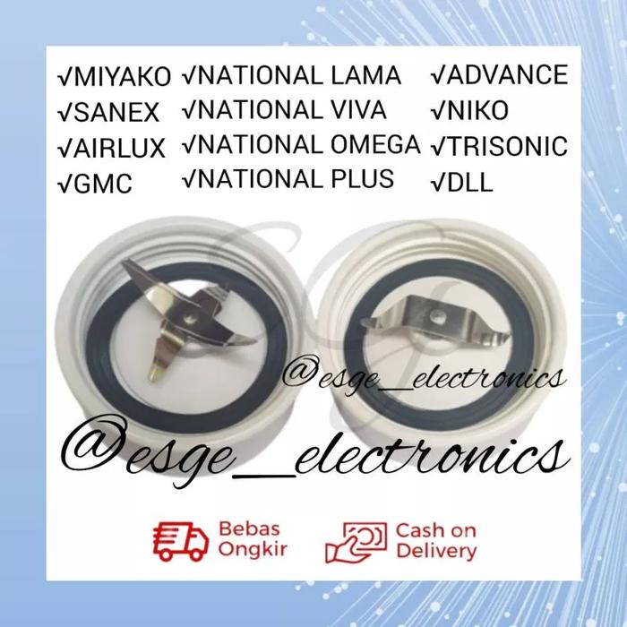 Jual PISAU JUS BLENDER MIYAKO NATIONAL SAMWOO UTU TECSTAR AIRLUX SANEX ...