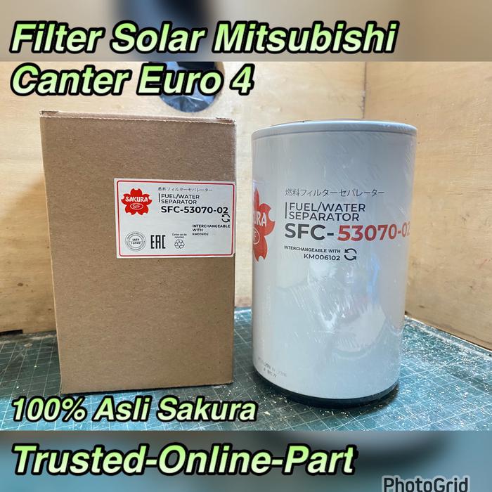 Jual Filter Solar Mitsubishi Canter Euro 4 Bagian Bawah 100% Asli ...