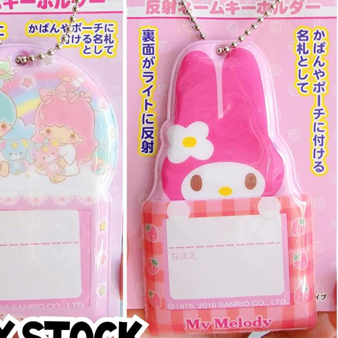 Jual Name Tag Sanrio Original Hello Kitty My Melody Little Twin Stars ...