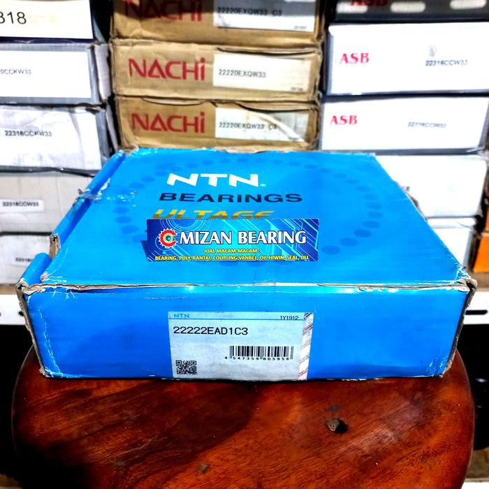 Jual SPHERICAL BEARING 22222 EAD1C3 / 22222 E BERING NTN JAPAN ORIGINAL ...