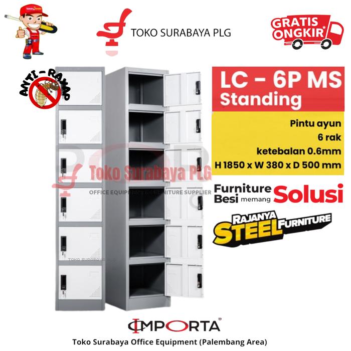 Jual LOCKER 6 Pintu Importa Loker Besi Locker Besi Plat Filling Cabinet - Kota Palembang - Toko ...