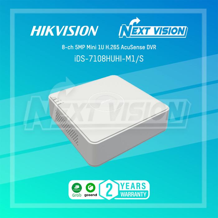 Jual iDS-7108HUHI-M1/S - HIKVISION MINI DVR 8CH ACCUSENSE SUPPORT AUDIO ...