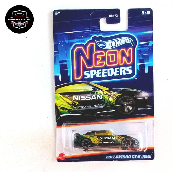 Jual Hotwheels Neon Speeders Hotwheels 2015 Nissan GT-R (R35) - Kab ...