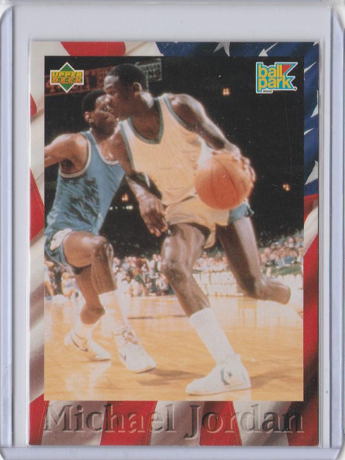 Jual Upper Deck Ball Park Michael Jordan Flag Background #BP1 - Kab ...