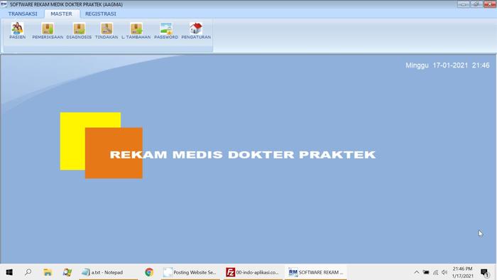 Jual SOFTWARE REKAM MEDIS DOKTER PRAKTEK (AAGMA) - Jakarta Pusat ...