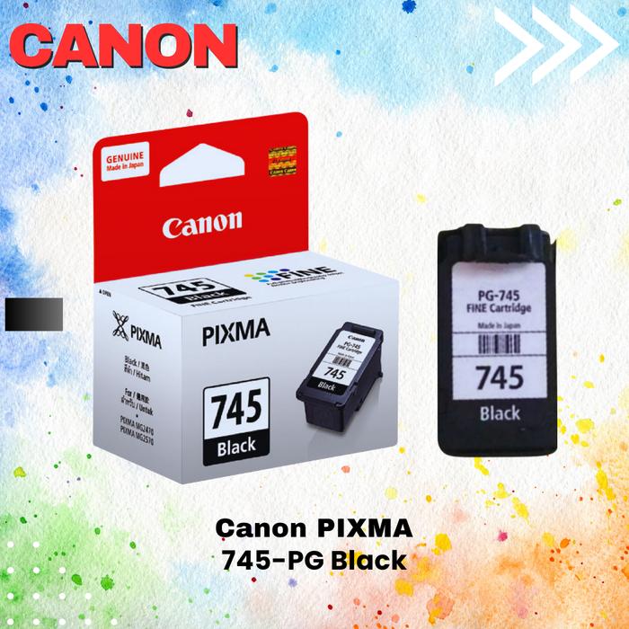 Jual Canon Pixma 745 PG Black Original Tinta Printer Canon 745 - Black ...