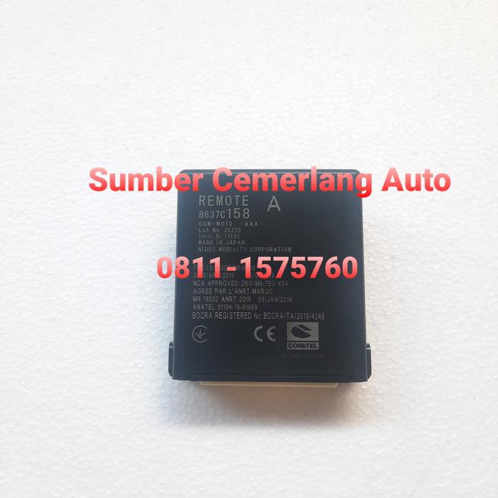 Jual Ecu Modul Remot Remote All New Pajero Sport Facelift 8637C158 ...