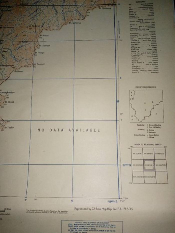 Jual Peta Kota Baharoe - US Army (ORIGINAL SUPER LANGKA EDISI 1944 ...