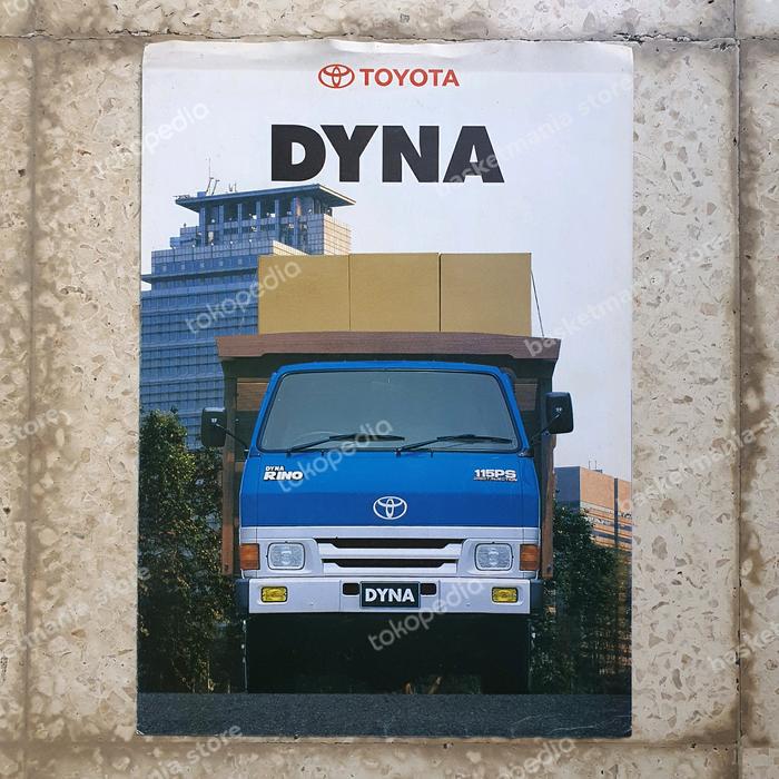 Jual brosur mobil toyota dyna rino leaflet booklet iklan katalog bekas ...