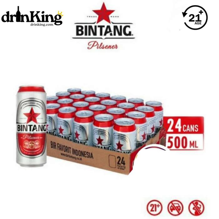 Promo Bintang pilsener can 500ml x 24 can Cicil 0% 3x - Jakarta Utara ...