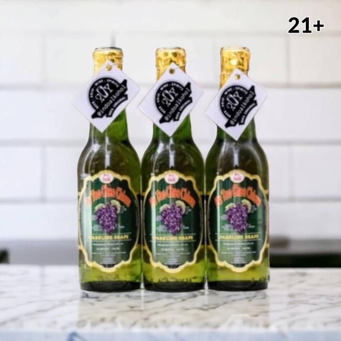 Promo Paket 3 Pu Tao Chee Chiew Sparkling Grape 330ml - Anggur ...