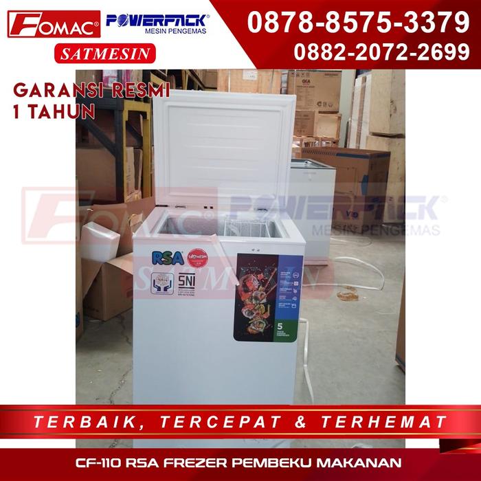 Jual Chest Freezer RSA CF-110 Freezer Box CF110 Original Garansi Resmi ...