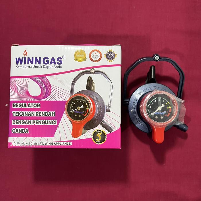 Jual W900M Regulator/Kepala Gas Meter Tekanan Rendah Double Lock Winn ...