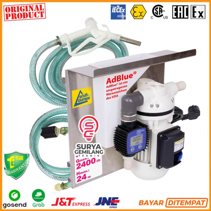 Jual Pompa Fuel Transfer Chemical Kimia Adblue AC 220Volt Digital Lengkap - Jakarta Barat ...