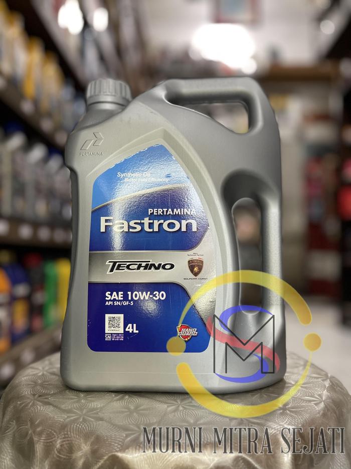 Jual Pertamina Fastron Techno SAE 10W-30 Oli 10W30 10 W 30 Galon 4 L ...