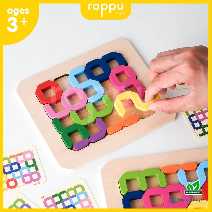 Promo Roppu Number Blocks / Mainan Susun Balok Angka / Mainan Edukasi ...