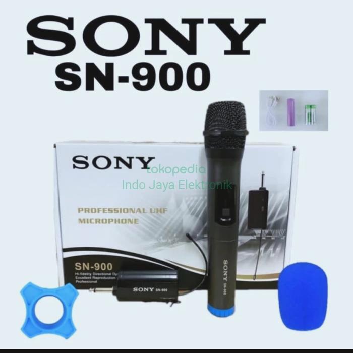 Jual Mic wireless SONY SN900 SN 900 1mic pegang - Jakarta Barat - Indo Jaya Elektronik | Tokopedia