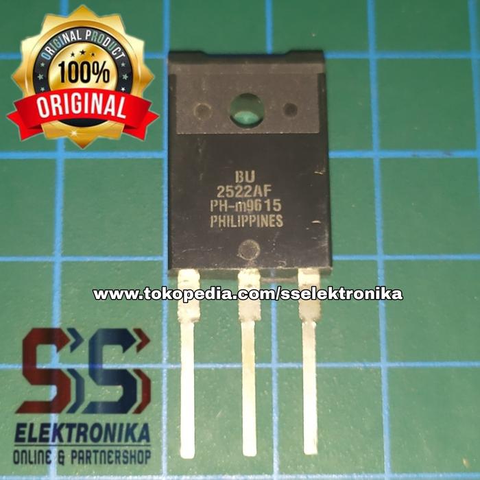 Jual Transistor NPN BU2522 BU2522AF TO-247 10A 800V BU 2522 AF - Kota ...