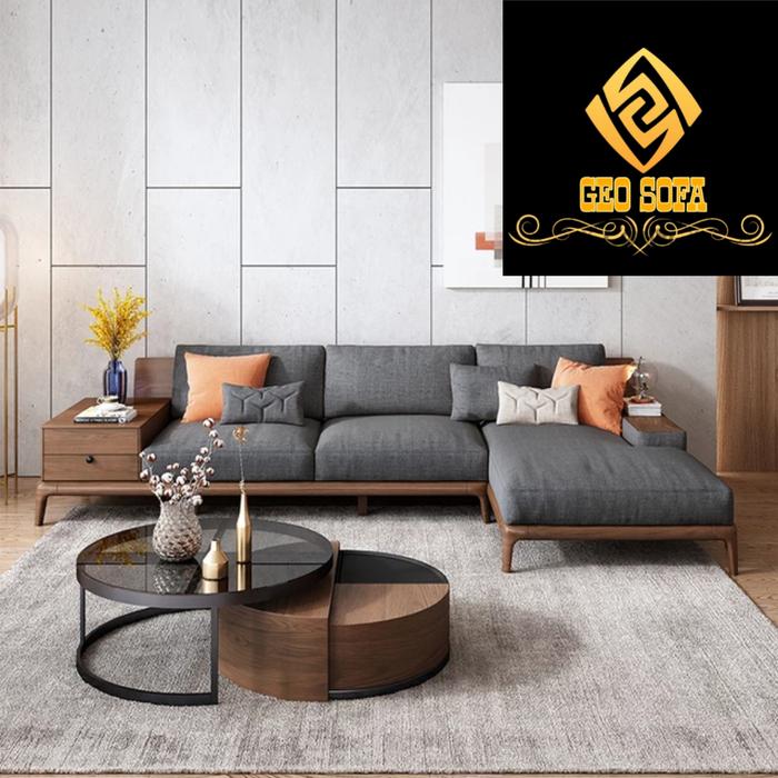 Jual Sofa Letter L Minimalis Modern Ruang Tamu Jati - Kota Bekasi - Geo Sofa | Tokopedia