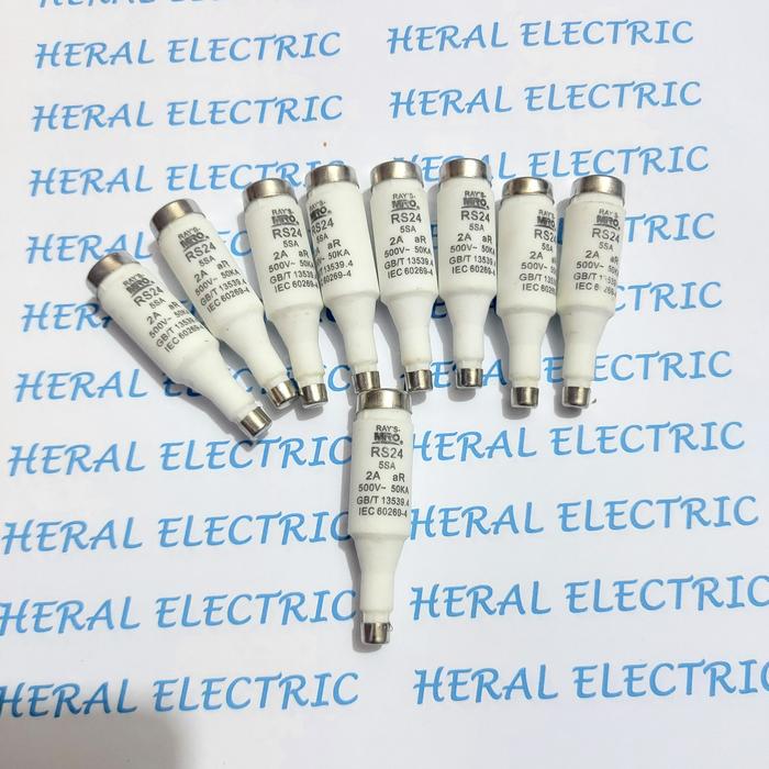 Jual Fuse MRO/Fuse Keramik/Fuse Botol RS24 2A aR 500V 50KA 5SA - Kota ...