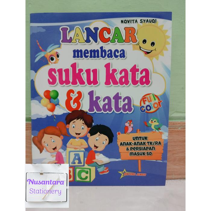 Jual Lancar Membaca Suku Kata & Kata | Lancar Membaca Kata & Kalimat ...