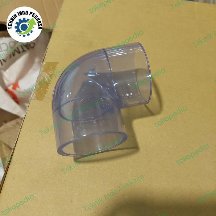 Jual Elbow / knee pvc clear / bening 1 1/2"inch - Jakarta Barat ...