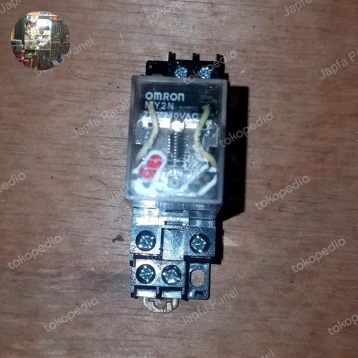 Jual Relay Omron MY2N + Socket 220-240VAC Original - Jakarta Pusat - Japfa Panel | Tokopedia