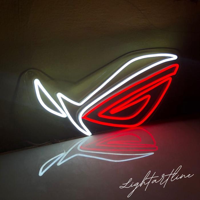 Jual Neon Flex ROG - lampu ROG - Neon Sign dengan Logo ROG - Kota ...