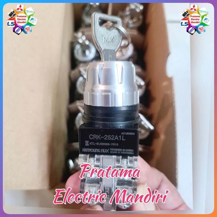 Jual HANYOUNG NUX Key Switch CR-2511 CRK-252A1L 2 Posisi ON-OFF - Jakarta Barat - Pratama ...