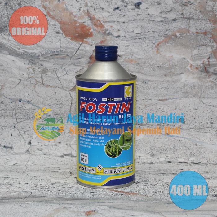 Jual Insektisida Fostin 610 EC 400 ML Pembasmi Hama Kutu Dan Ulat ...