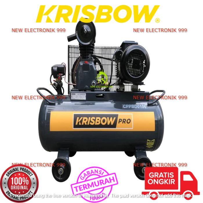 Jual KRISBOW COMPRESSOR 1HP 60L 10B 1P CPPBD0106 10029557 - Jakarta Barat - New Electronik 999 ...