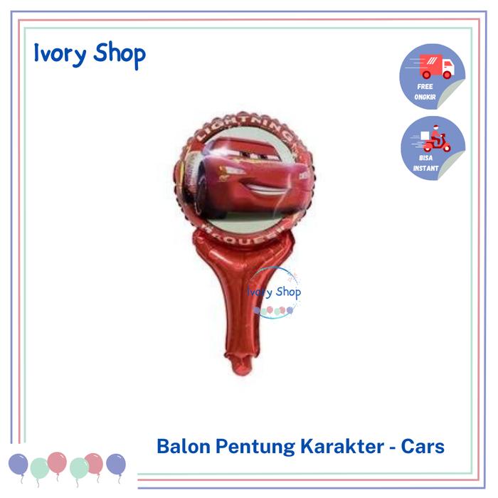 Jual Balon pentung karakter minion / hello kitty / doraemon / spiderman ...