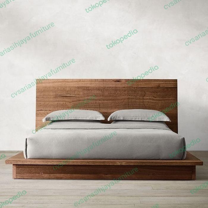 Jual dipan kayu jati 180x200 ranjang tempat tidur minimalis - Jakarta ...