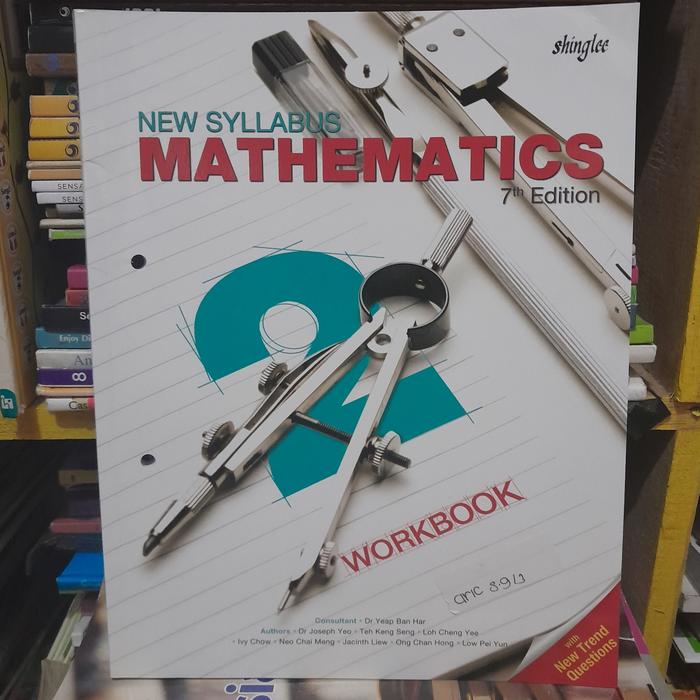 Jual NEW SYLLABUS MATHEMATICS WORKBOOK 2 7TH EDITION SHINGLEE - Kota ...