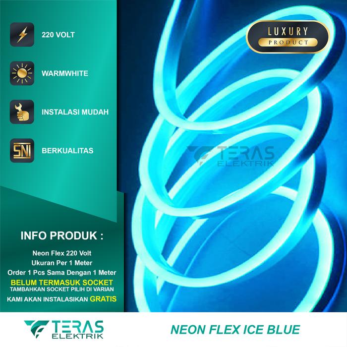 Jual Lampu Led neon flex 220v flexible waterproof Warmwhite - NFlex ...