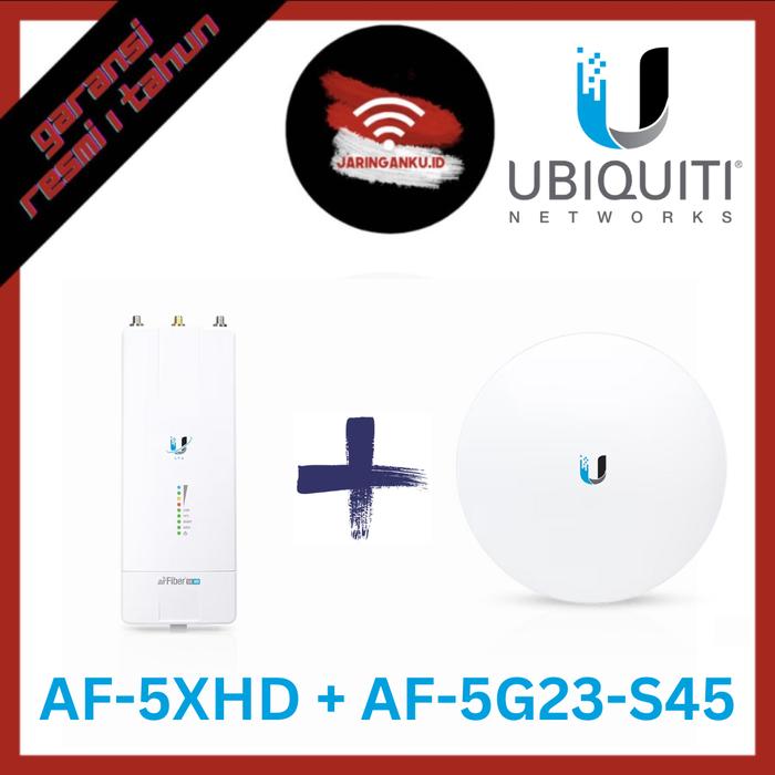 Jual Ubiquiti Air Fiber / Airfiber 5X AF-5XHD 5Ghz ptp 1Gbps - + AF ...