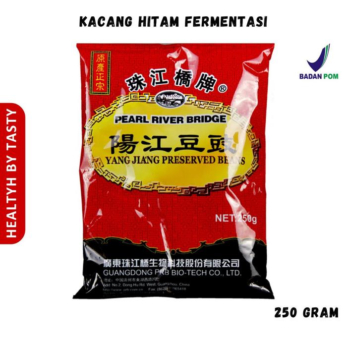 Jual Pearl River Bridge Yang Jiang Preserved Beans Tausi Dou Chi 250 gr ...