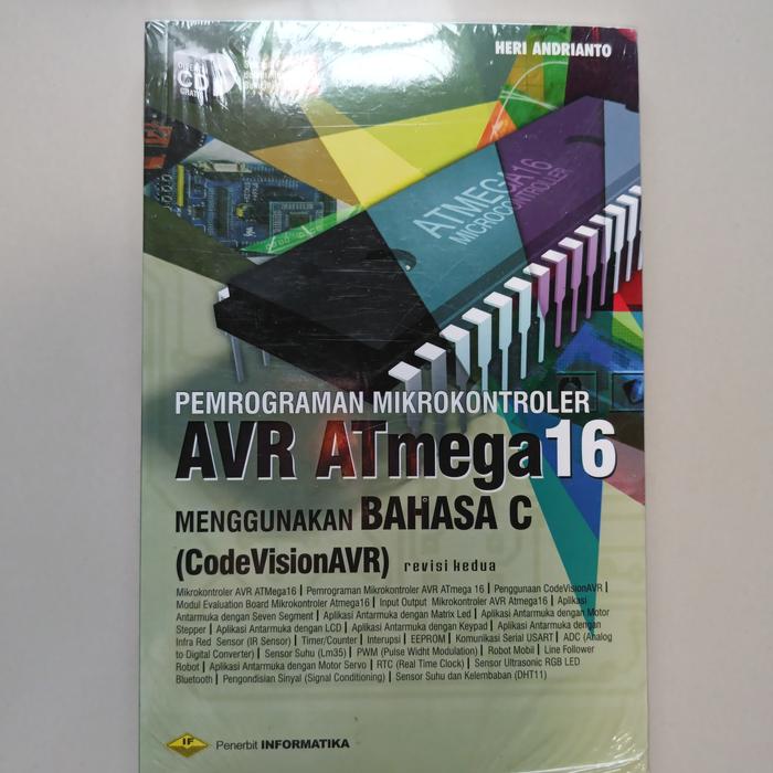 Jual Pemrograman Mikrokontroler AVR Atmega 16 Menggunakan Bahasa C ...