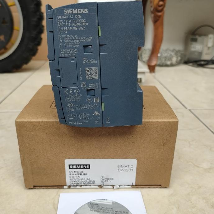 Jual Plc Siemens S7 1200 Cpu 1217C 6Es7217-1Ag40-0Xb0 6Es7 217 - Kota ...