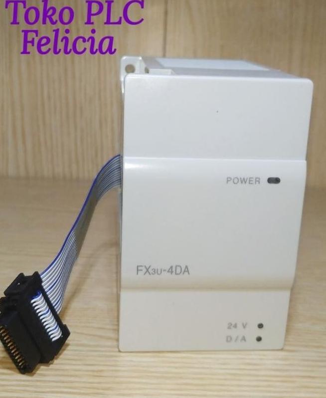 Jual Fx3U-4Da Analog Output Module Plc Mitsubishi Original Best Quality ...