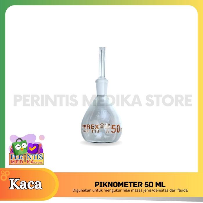 Jual Piknometer 50 ml Pyrex l Picnometer 50ml l Pikno Meter 50 ml - Kab ...