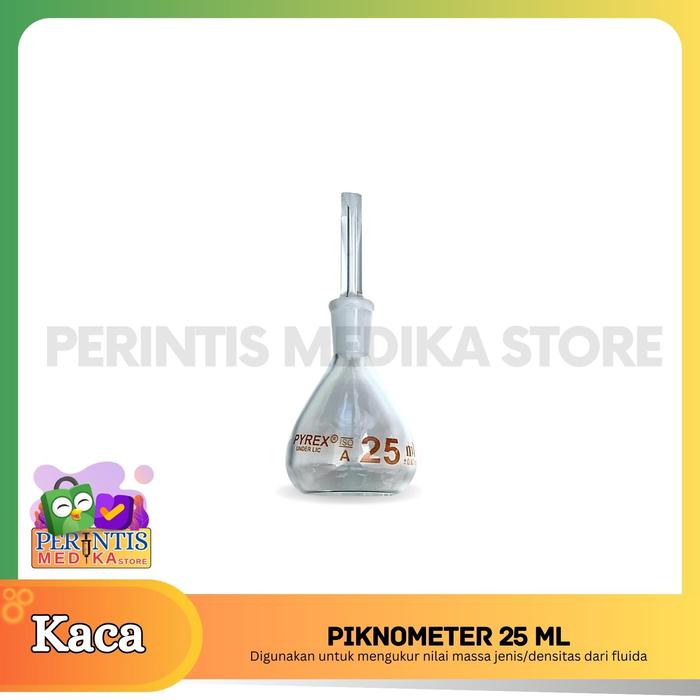 Jual Piknometer 25 ml Pyrex l Picnometer 25ml l Pikno Meter 25 ml - Kab ...