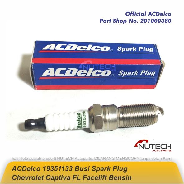 Jual BUSI Spark Plug Chevrolet Captiva FL Facelift Bensin Ori Ac Delco ...