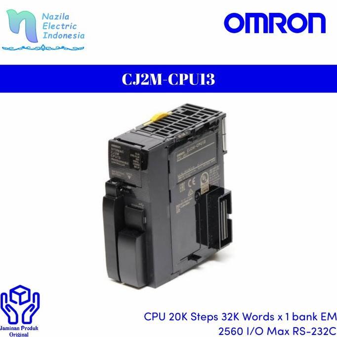 Jual Omron Plc Cj2M-Cpu13 Cj2 Series Cj2Mcpu13 Unit Pulse I/O Original - Kota Bekasi - Mandiri ...