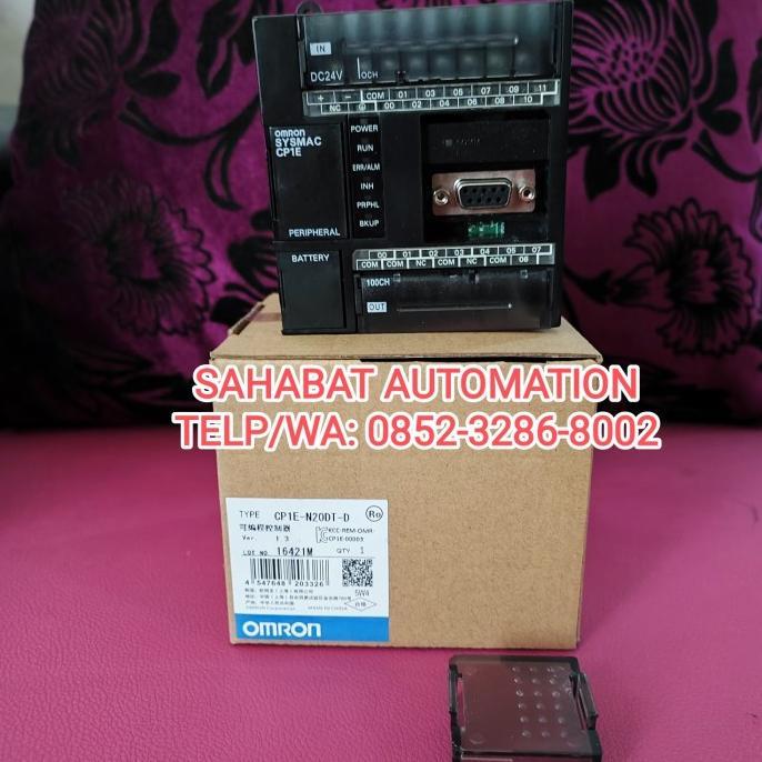 Jual Plc Omron Cp1E-N20Dt-D Cp1E N20Dt D N20Dtd Cp1En20Dtd 20 Io Transistor - Kota Bekasi ...