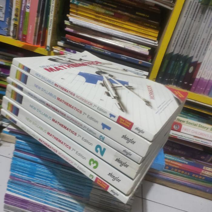 Jual Paket New Syllabus Buku Mathematics Jilid 1 ,2 & ,3, Shinglee . Di ...