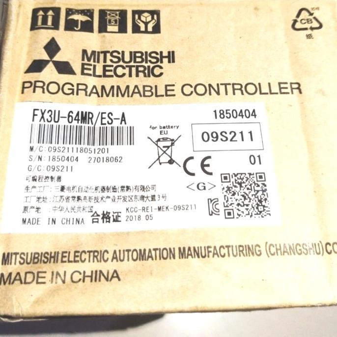 Jual Fx3U -64 Mr/Es-A Mitsubishi Plc - Kota Bekasi - Mandiri Mechanica ...