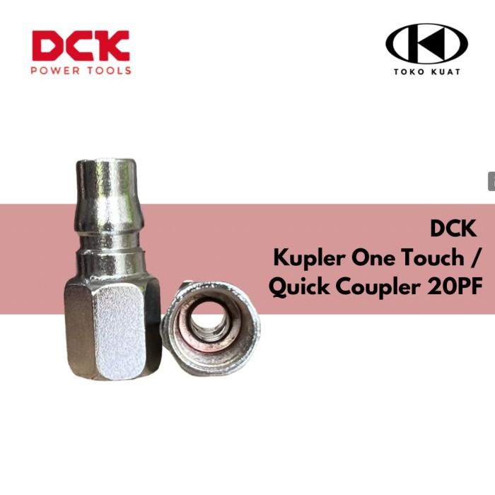 Jual Kupler 20PF DCK sambungan selang sistem colok male drat dalam 1/4 ...