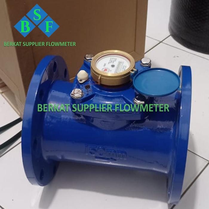 Jual METERAN AIR FLANGE 6 INCH DN 150 / FLOW METER / WATER METER - Jakarta Barat - Berkat ...