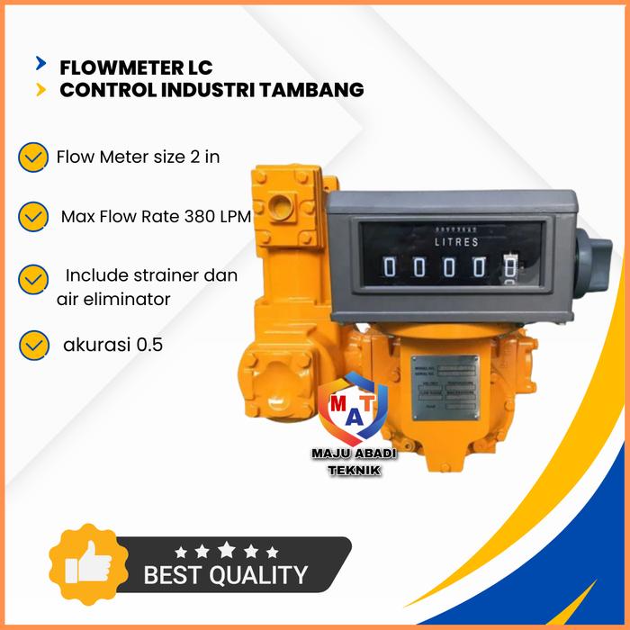Jual FLOWMETER LC METER 2 inch M10 LIQUID CONTROL INDUSTRI TAMBANG SPBU ...